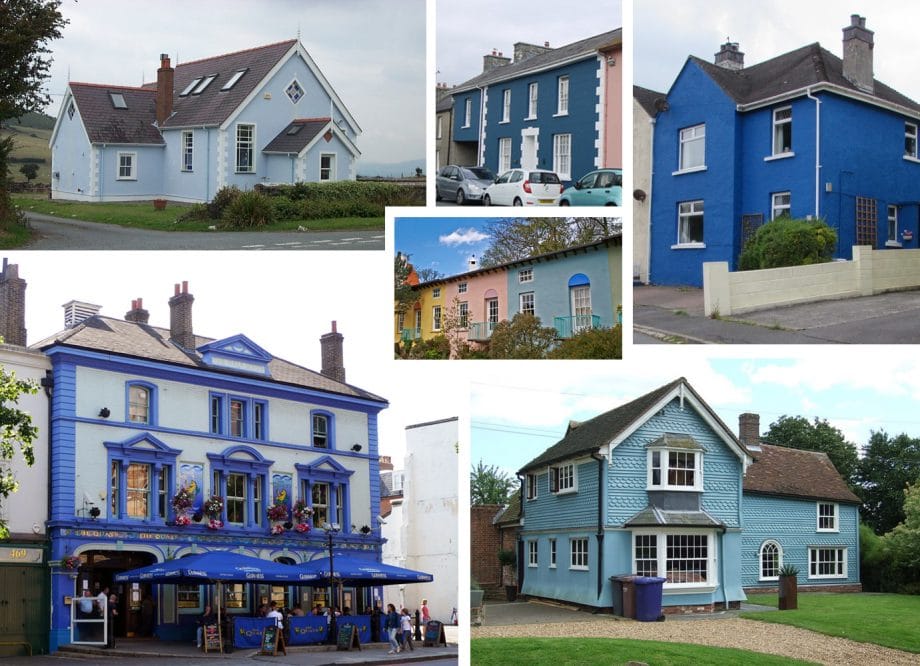 How To Be Brave With Blue Masonry Paint - Promain Resource Centre