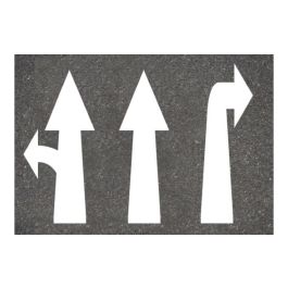 Centrecoat Thermoplastic Road Sign Road Arrows | Promain.co.uk