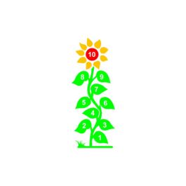 Centrecoat Thermoplastic Flower Hopscotch Playground Game | Promain